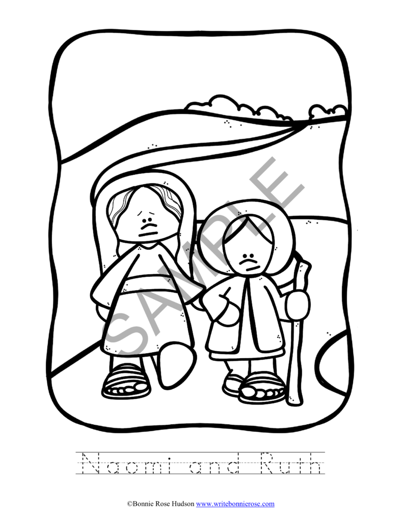 Stories From the Old Testament Coloring Book-Level A | Made By Teachers