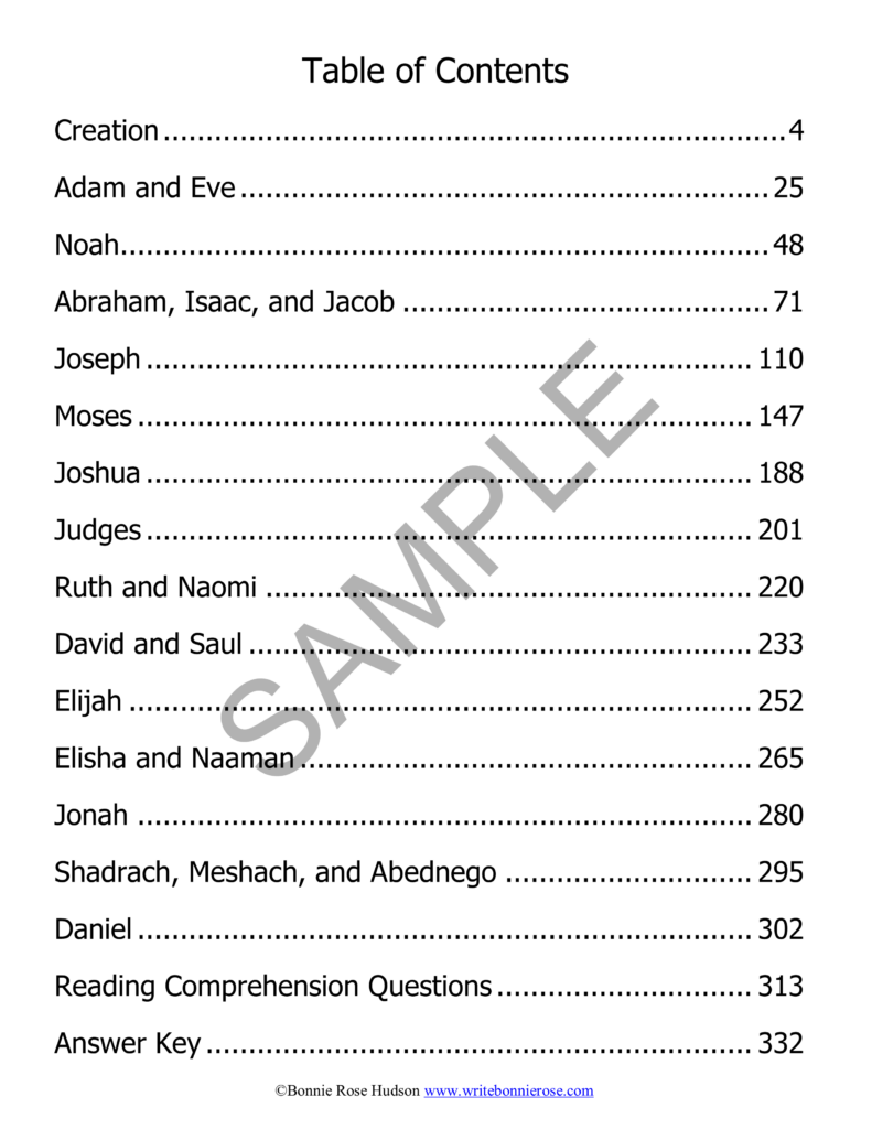 Stories From the Old Testament Coloring Book-Level B | Made By Teachers