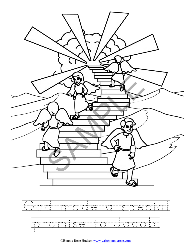 Stories From the Old Testament Coloring Book-Level B | Made By Teachers