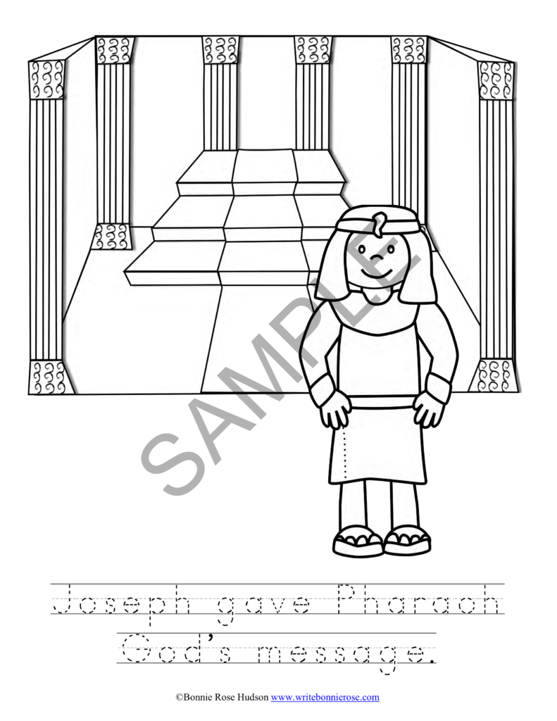 Stories From the Old Testament Coloring Book-Level B | Made By Teachers