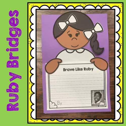 Ruby Bridges Craft Kindergarten, Black History Month Kindergarten ...
