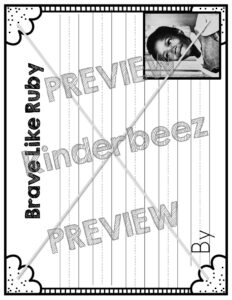 Ruby Bridges Craft Kindergarten, Black History Month Kindergarten ...