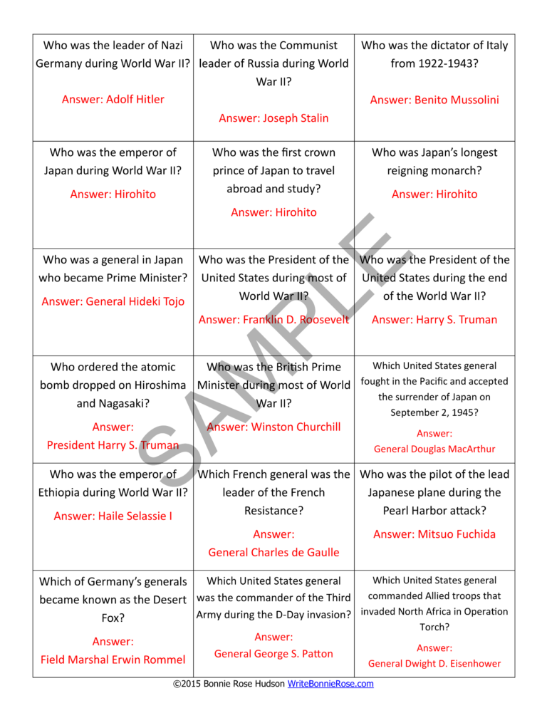 World War II: Recon Leader Board Game | Made By Teachers
