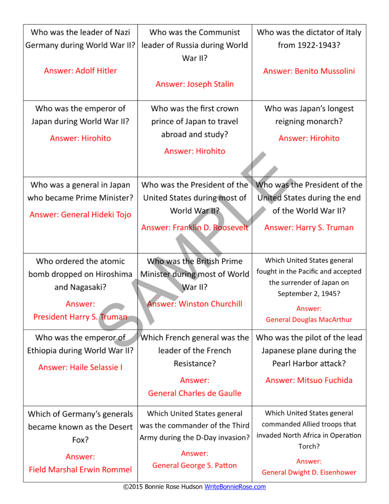 World War II: Recon Leader Board Game | Made By Teachers