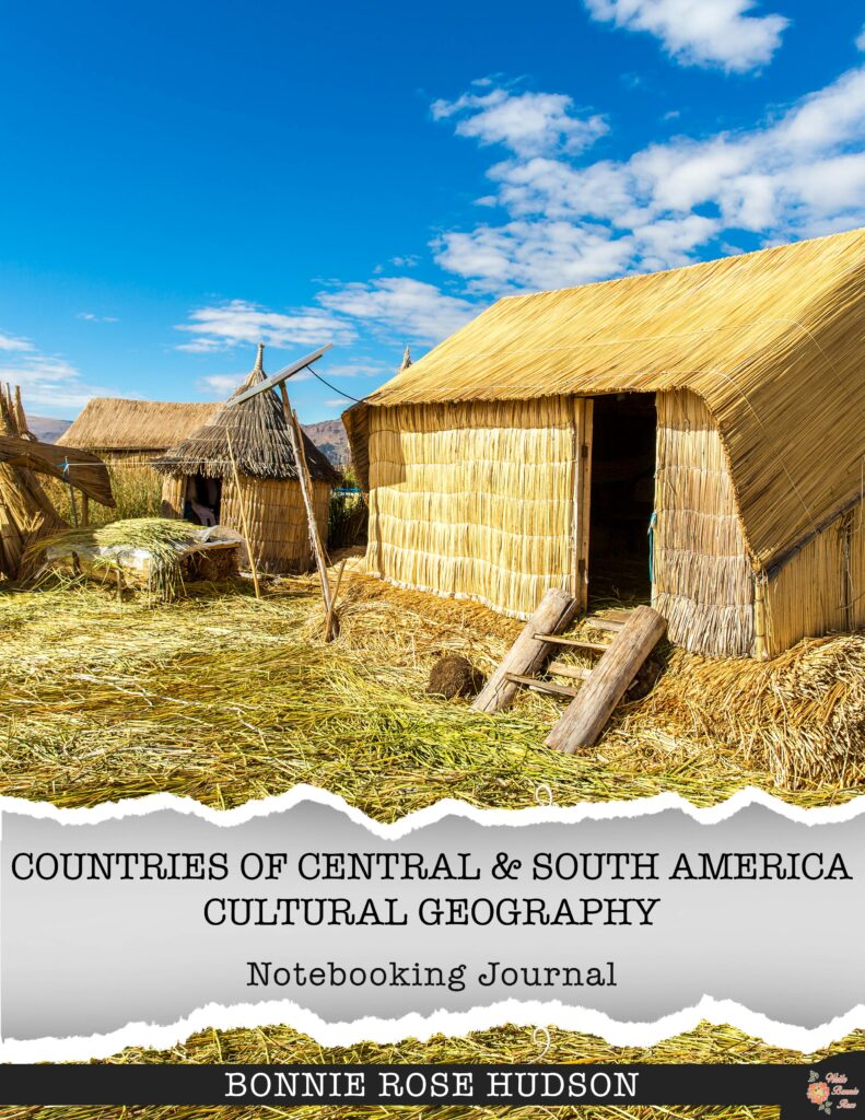 Countries of Central & South America Cultural Geography Notebooking ...