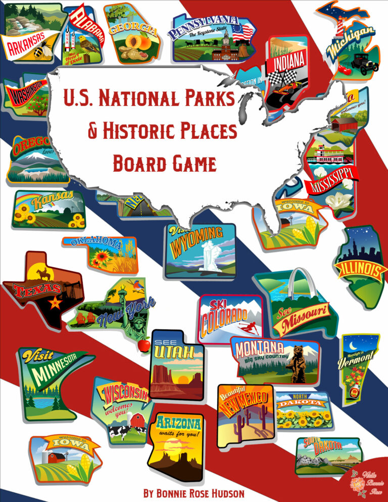 U.S. National Parks & Historic Places Board Game | Made By Teachers