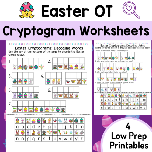 Easter Cryptogram and Decoding Worksheets | Made By Teachers