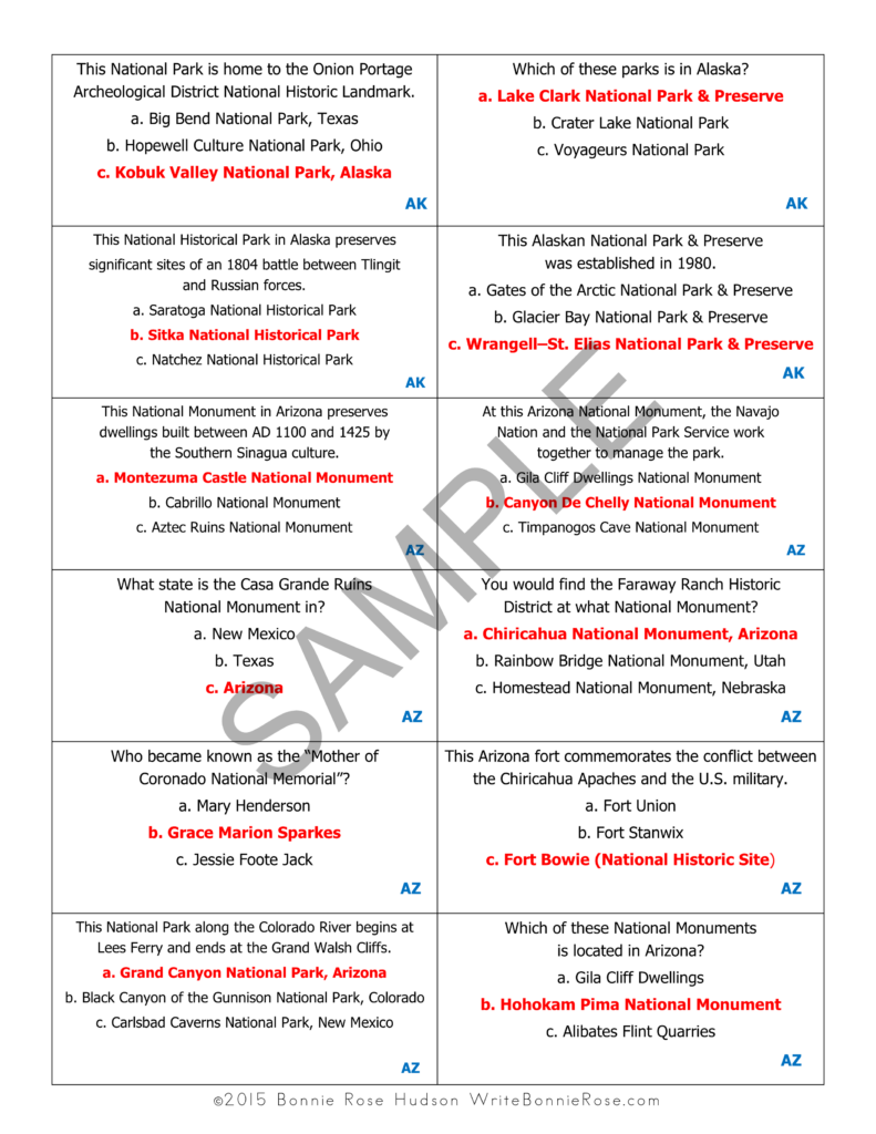 U.S. National Parks & Historic Places Board Game | Made By Teachers