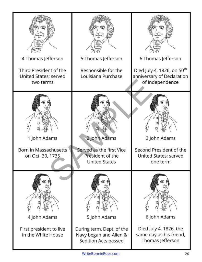 American Revolution & Founding Fathers Card Game | Made By Teachers