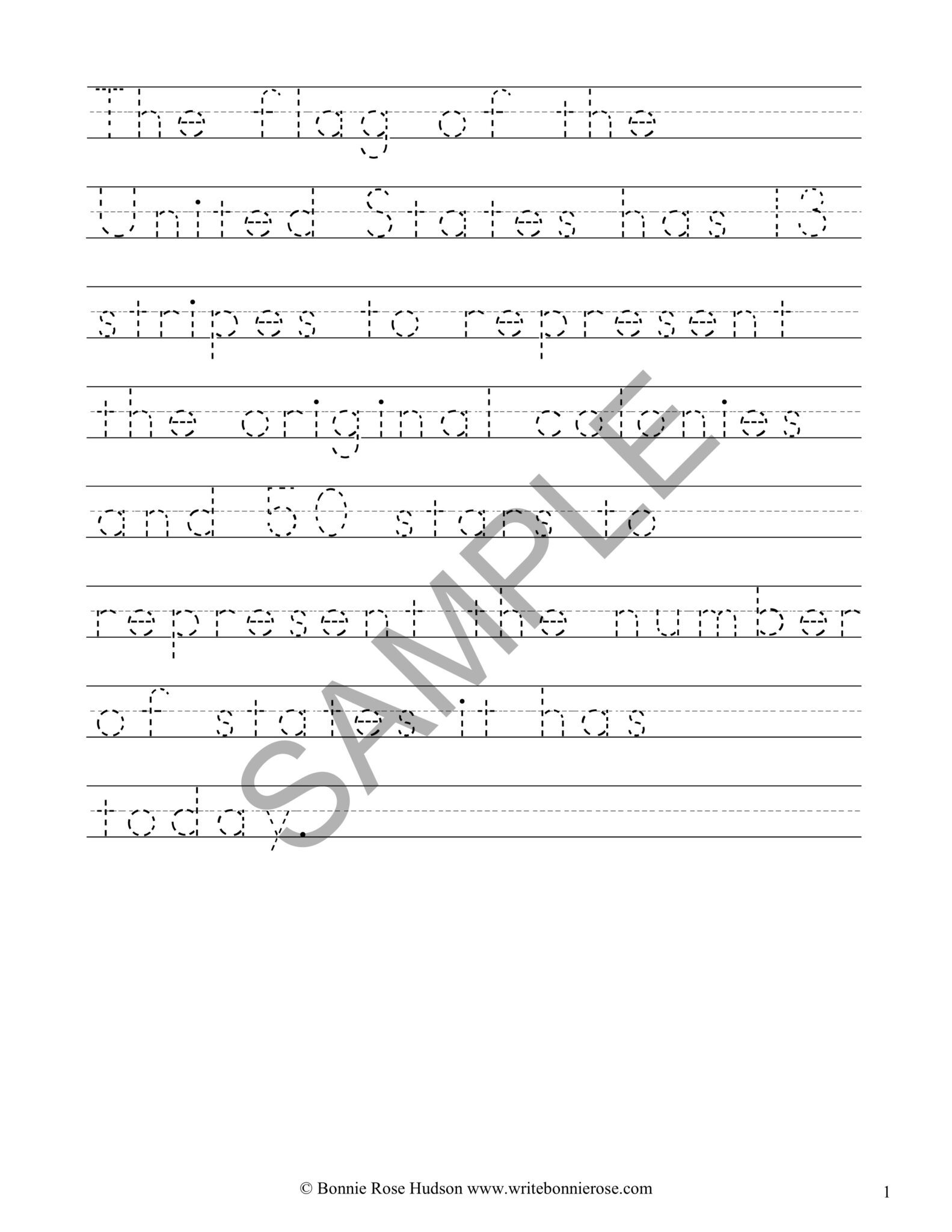 U.S. Landmarks and Monuments Coloring Book with Print Copywork | Made ...