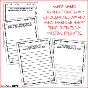 Crankenstein Valentine Writing and Craft Activities - Made By Teachers