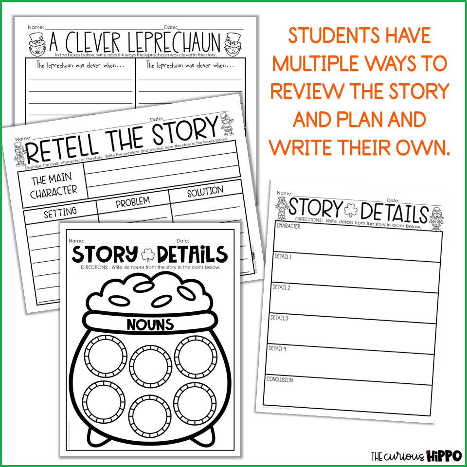 Leprechaun Writing and Craft Activities | Made By Teachers