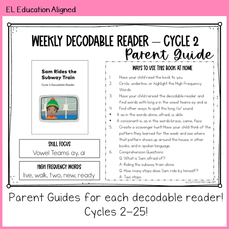 Decodable Parent Letters | Skills Block Aligned | 2nd Grade | Made By ...