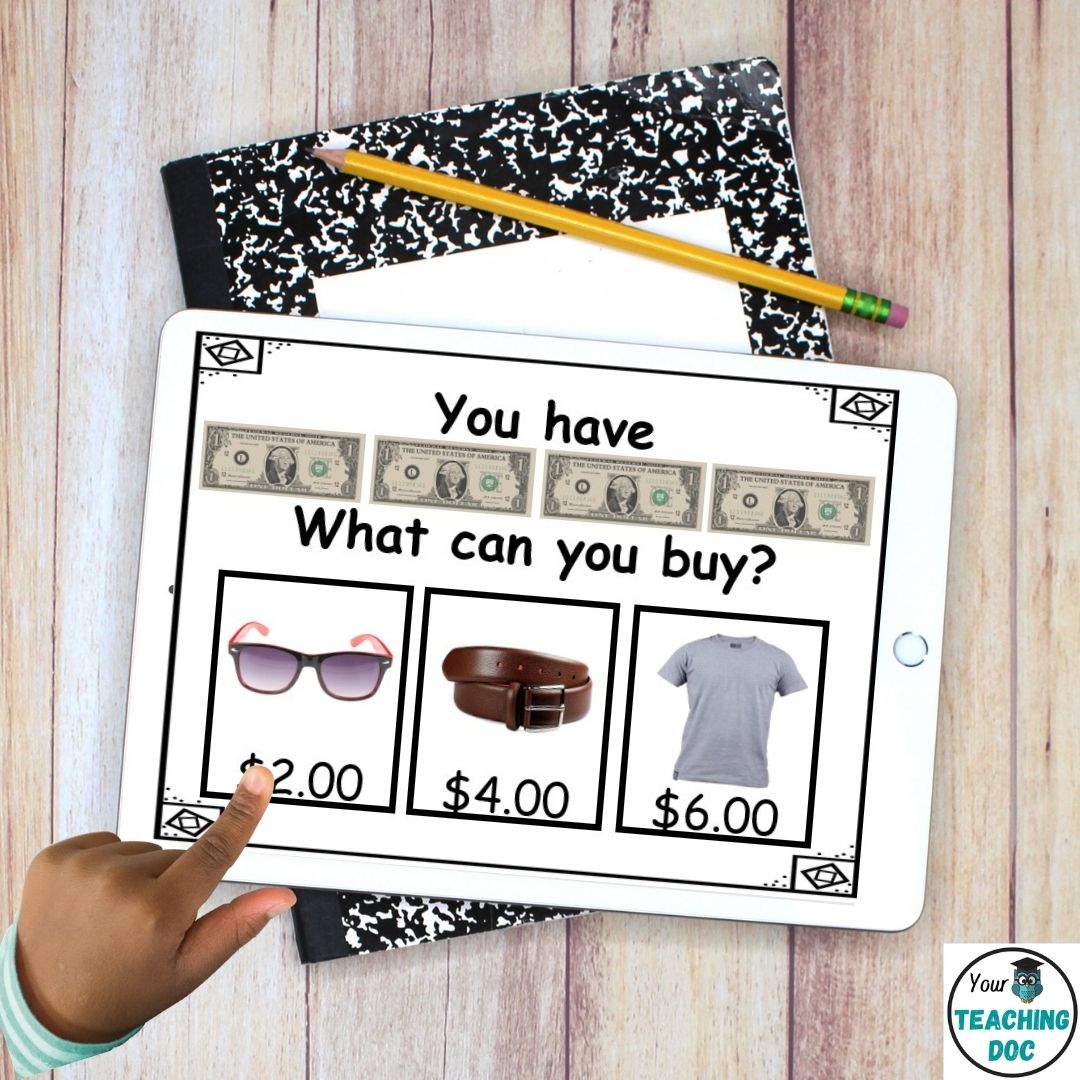 Counting Money: Clothing Store Life & Work Skills PLUS Task Cards ...