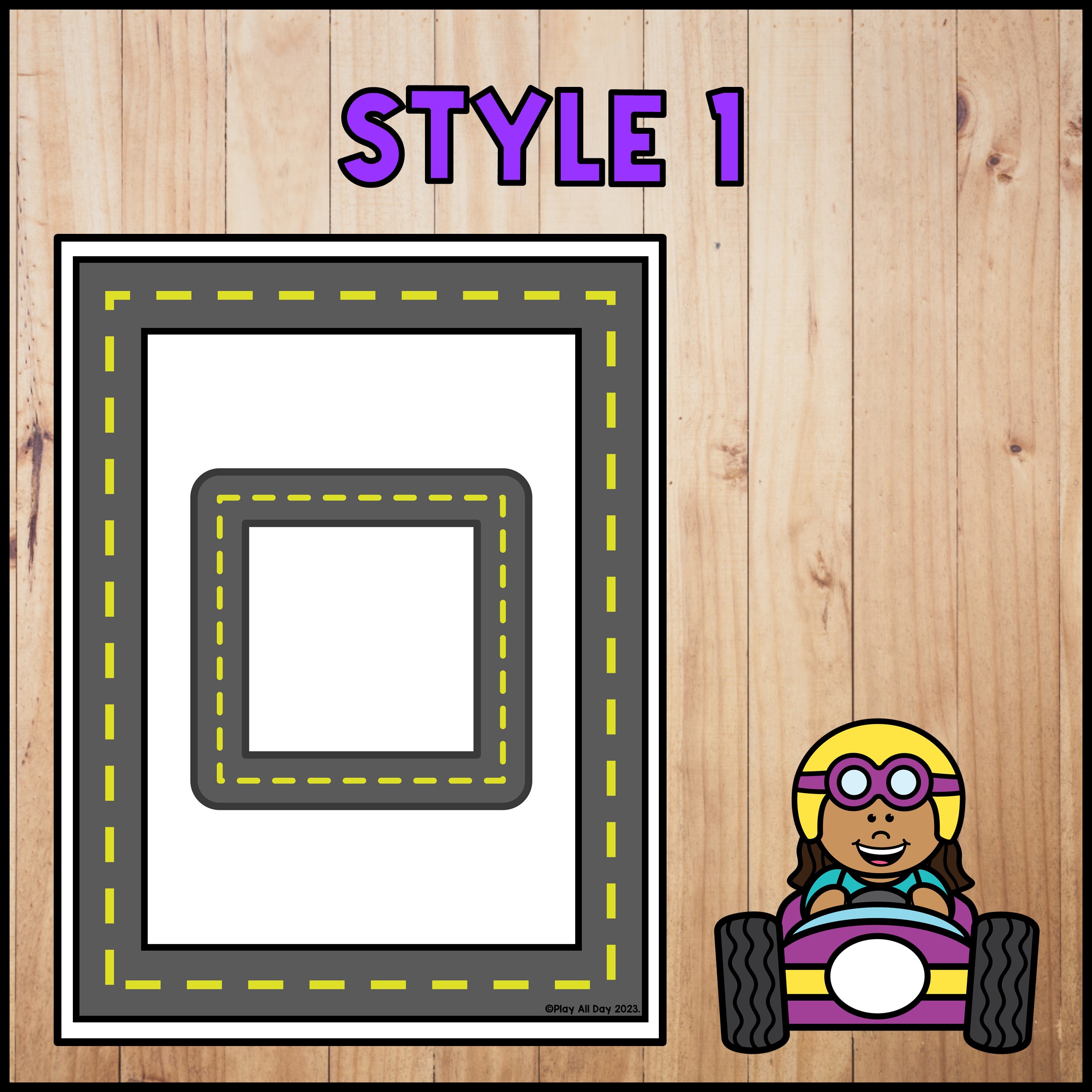 Road Shape Mats | 2D Shape Posters | Made By Teachers