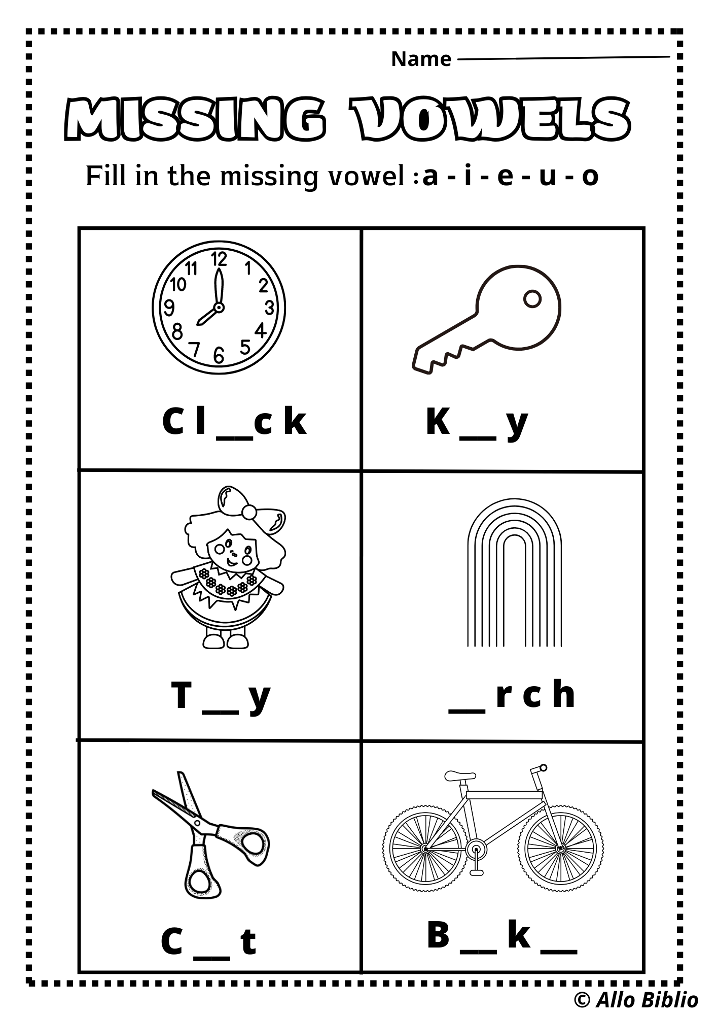 Short and Long vowels worksheets pack | Made By Teachers