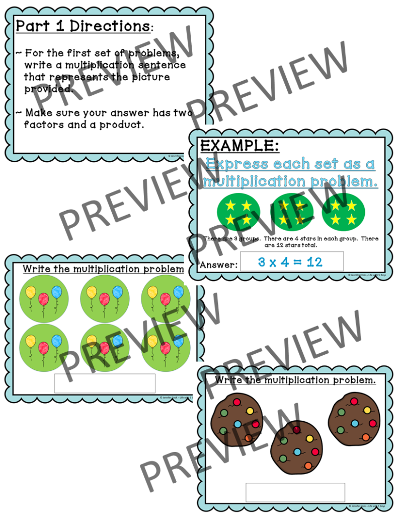 3rd Grade Math Practice with Equal Groups and Repeated Addition: Google ...