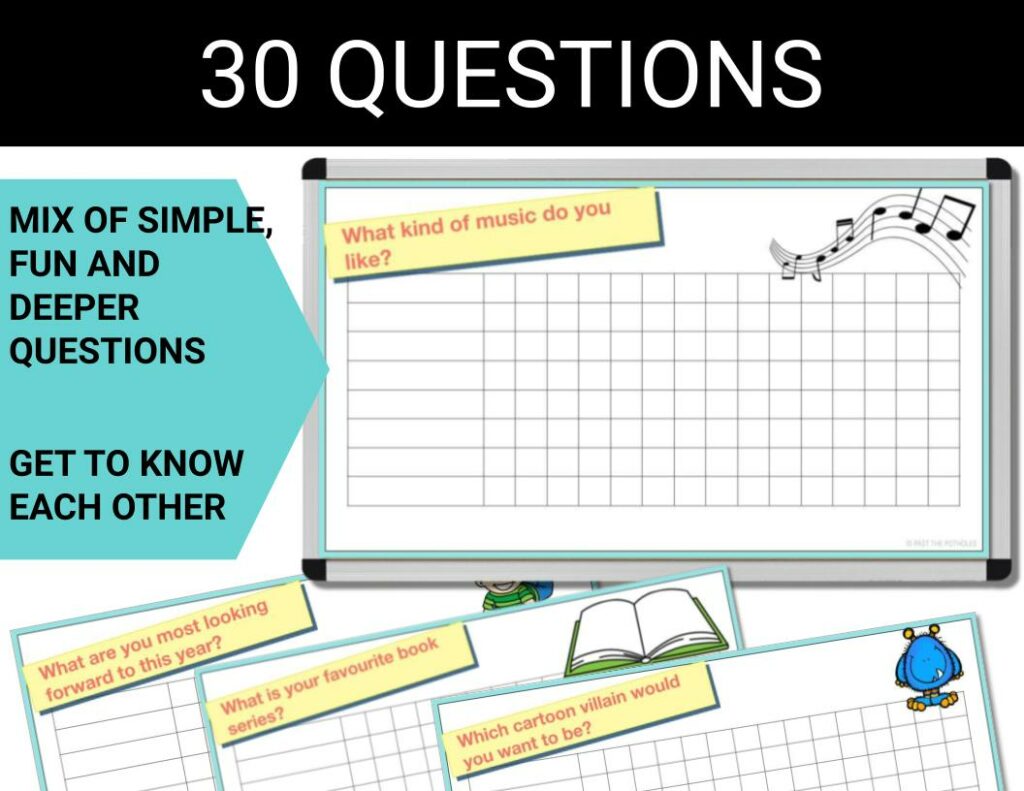 Back to School: First Week of School Ice Breakers - Get to Know You ...