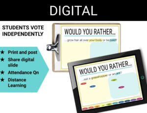 Back to School Would You Rather Questions Get to Know You Activity ...