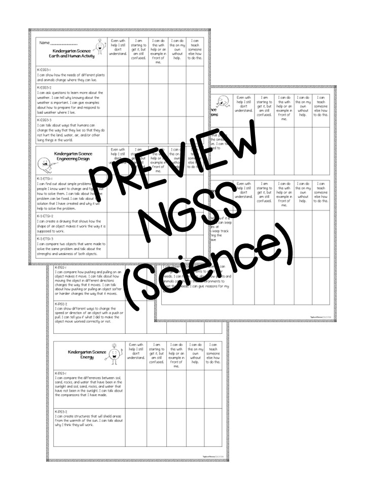 Kindergarten Standards Checklist | Made By Teachers
