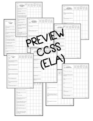 First Grade Standards Checklist | Made By Teachers