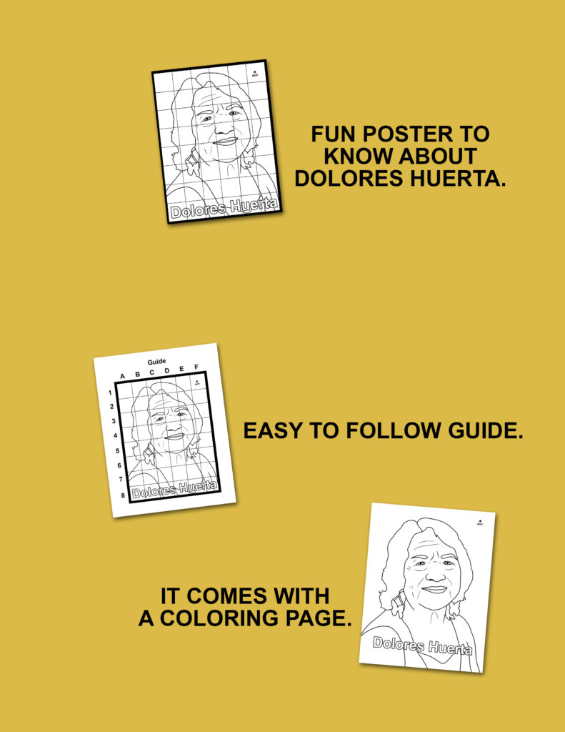 Dolores Huerta Collaboration Poster | Made By Teachers