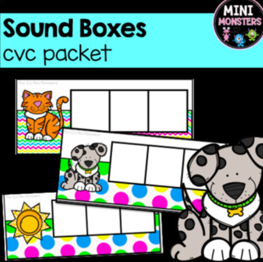 CVC Sound Boxes | Made By Teachers