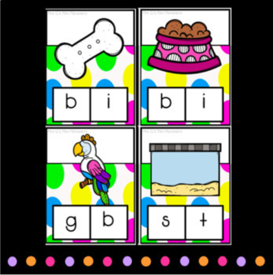 Beginning Sound Cards | Made By Teachers