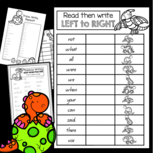 Sight Words Practise Worksheets | Made By Teachers