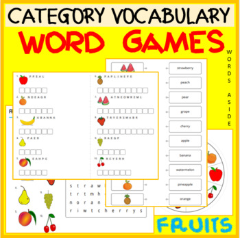 12 WORD GAMES MATERIALS | Made By Teachers
