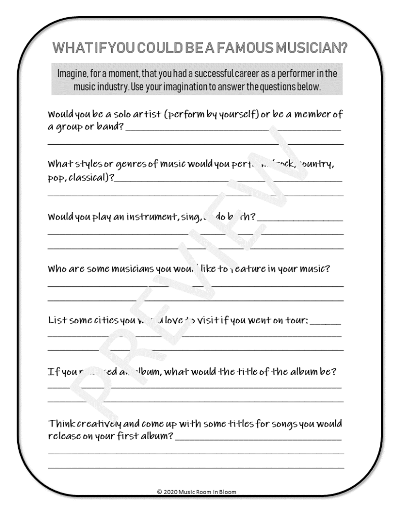 NO-Prep/NO-Tech SUB PLANS for Middle School Music | Made By Teachers