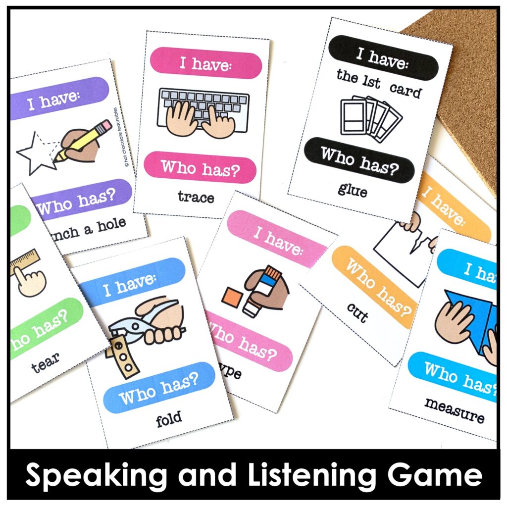 Classroom Instructions ESL Card Match Game: I have-Who Has? | Made By ...