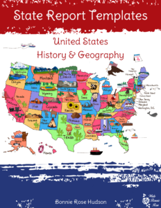 State Report Templates: United States History & Geography | Made By ...