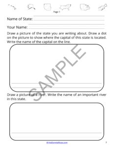 State Report Templates: United States History & Geography | Made By ...