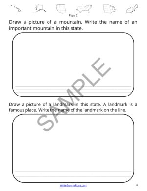 State Report Templates: United States History & Geography | Made By ...