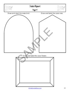 State Report Templates: United States History & Geography | Made By ...