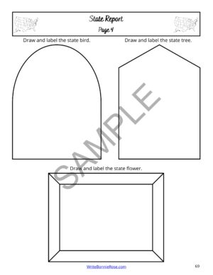 State Report Templates: United States History & Geography | Made By ...