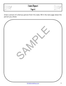 State Report Templates: United States History & Geography | Made By ...