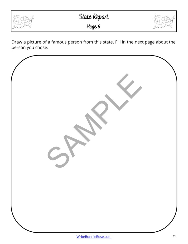 State Report Templates: United States History & Geography | Made By ...