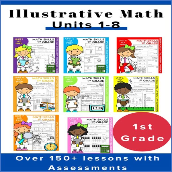 Illustrative Mathematics Bundle | 1st Grade | Made By Teachers