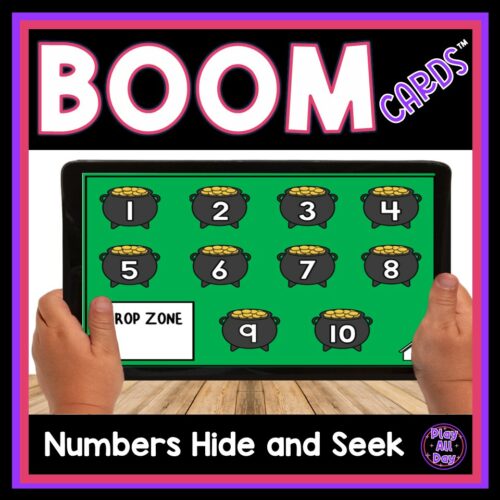 St. Patrick's Day Hide & Seek | Pocket Chart Game | Letter & Number ...