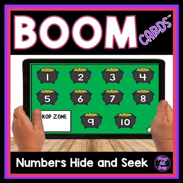 St. Patrick's Day Hide & Seek | Pocket Chart Game | Letter & Number ...