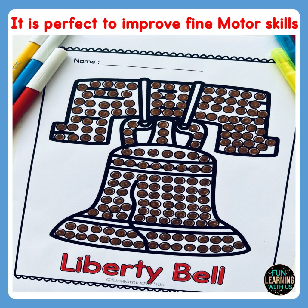 Presidents Day Fine Motor Q-Tip Painting | Abraham Lincoln & George ...
