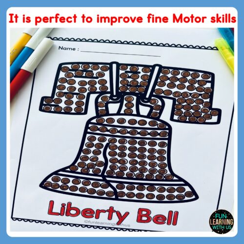 Presidents Day Fine Motor Q-Tip Painting | Abraham Lincoln & George ...