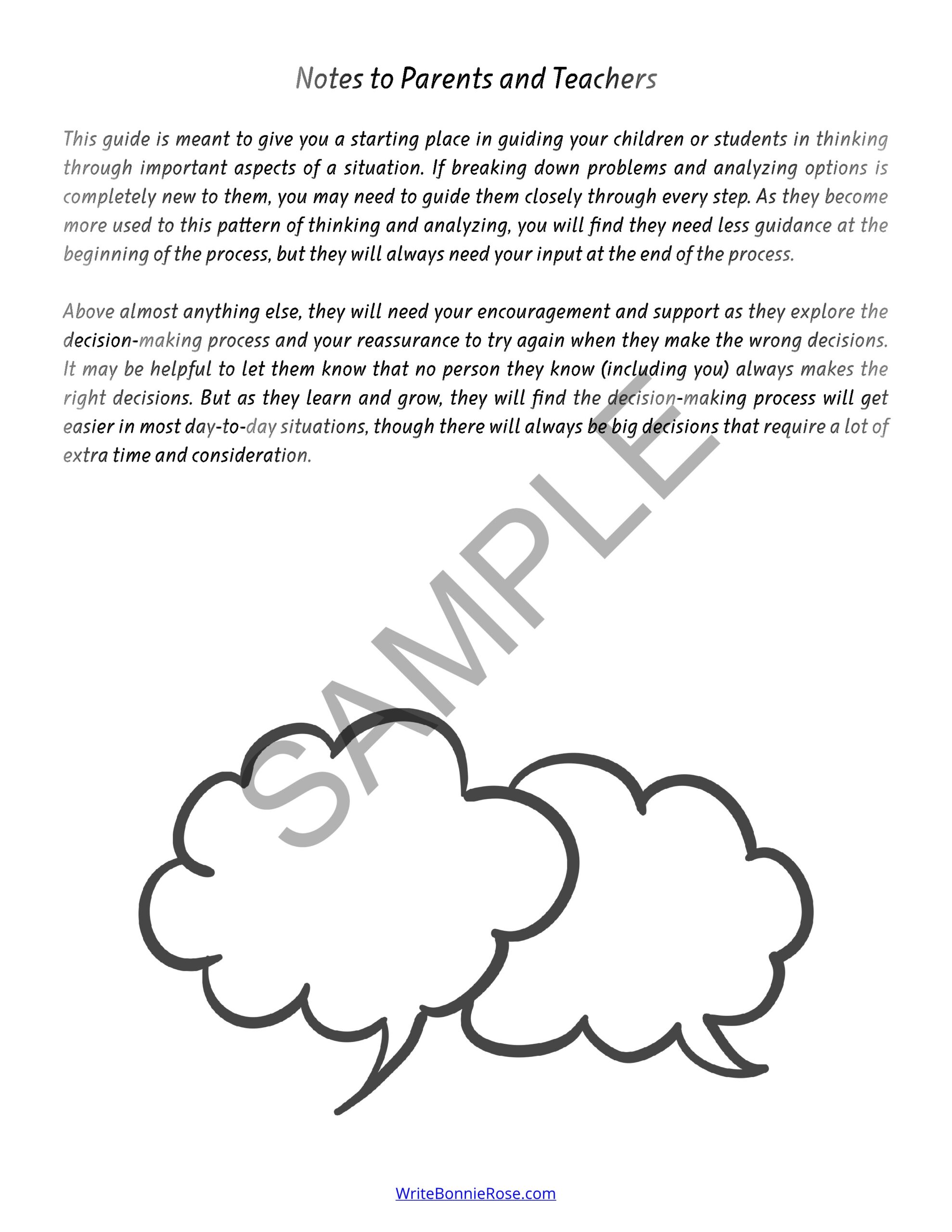 Critical Thinking and Problem Solving Templates | Made By Teachers