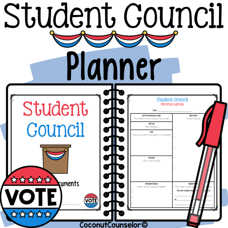 Student Council Planner & Advisor Binder | Made By Teachers