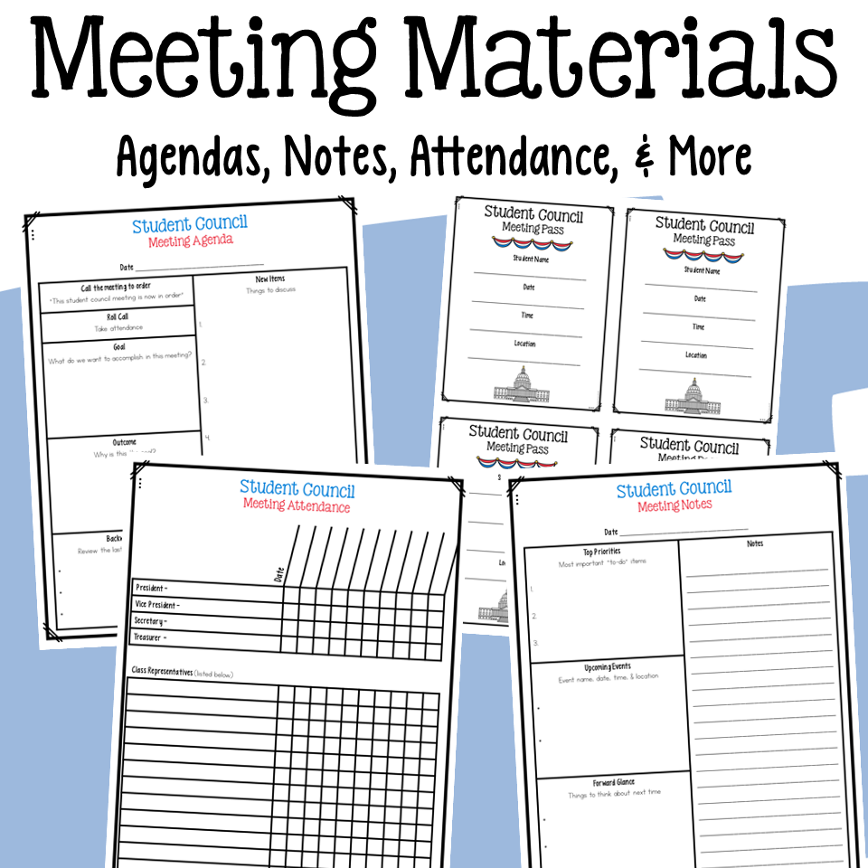 Student Council Planner & Advisor Binder | Made By Teachers