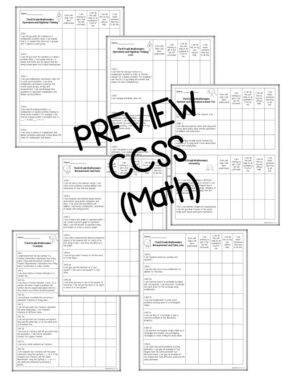 Third Grade Standards Checklist | Made By Teachers