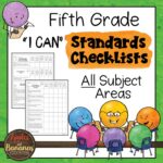Fifth Grade Standards Checklist | Made By Teachers
