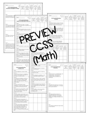 Fifth Grade Standards Checklist | Made By Teachers
